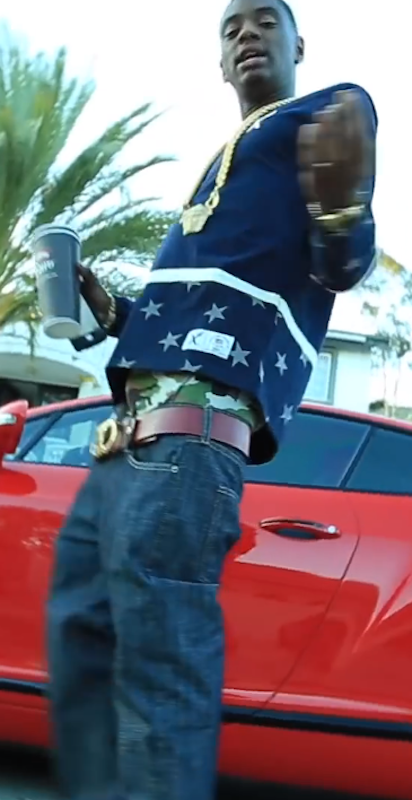 Celeb Saggers: Soulja Boy's Lowest Sag EVER!