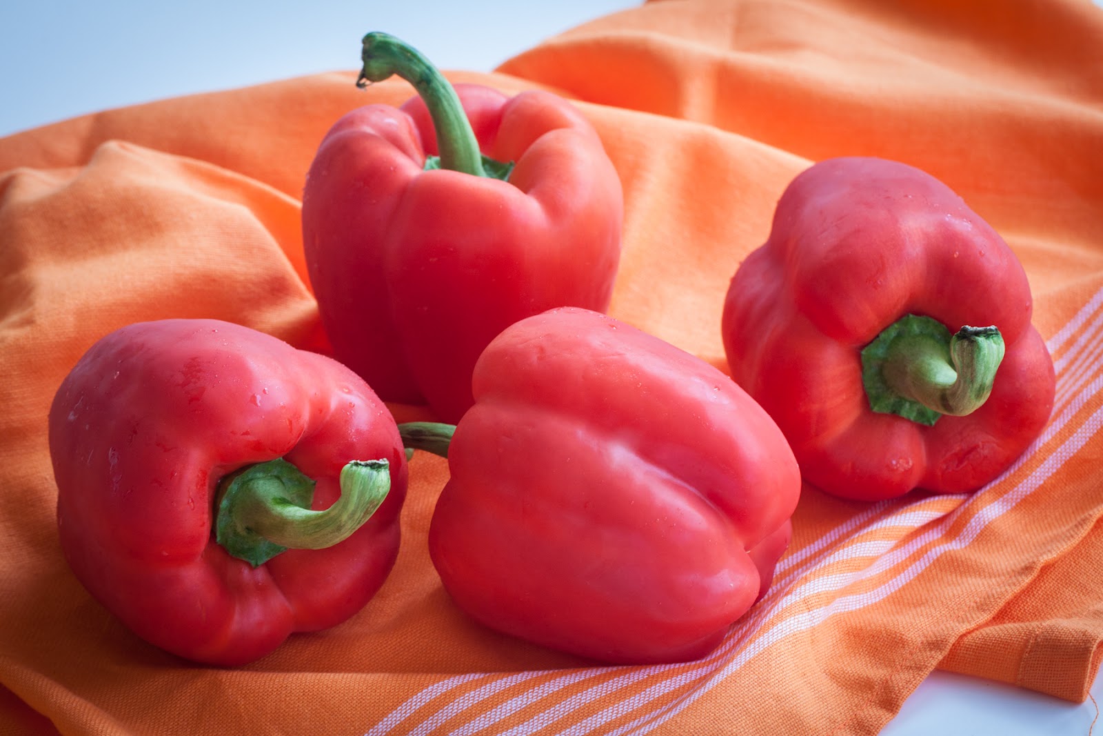 .: April 30 - Blue Ball, Red Ball and Peppers for Dinner
