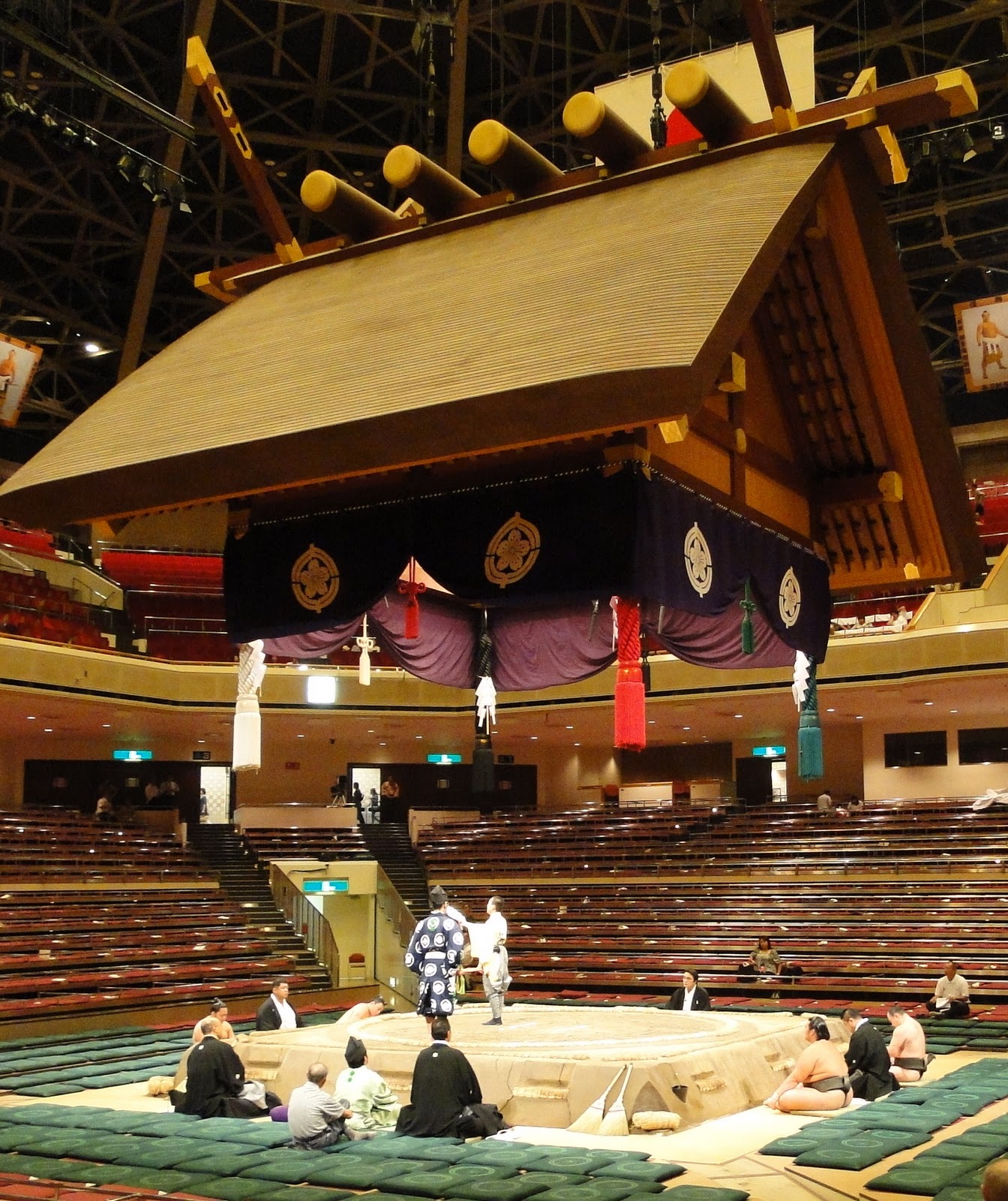 Quase japonesa: Sumô - local: Ryogoku-Kokugikan