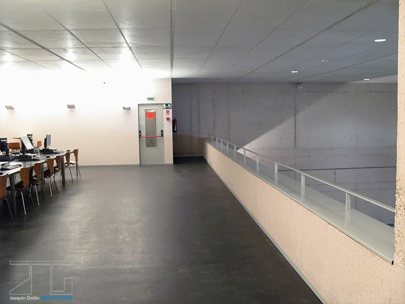 Public Library José Hierro, Usera, Madrid - Architecture Joaquin Galan