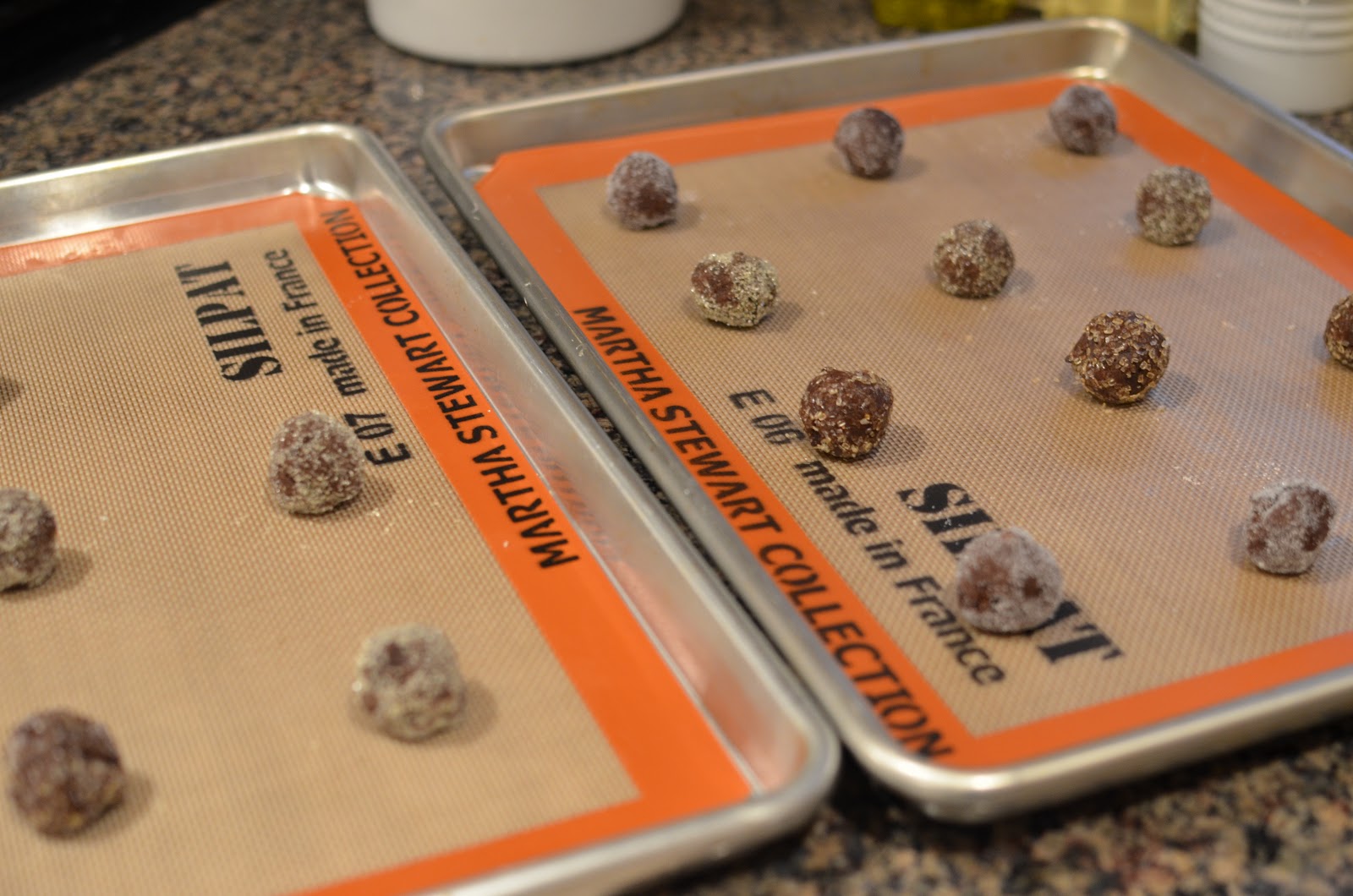 Playing with Flour: Two-bite brownie bite cookies