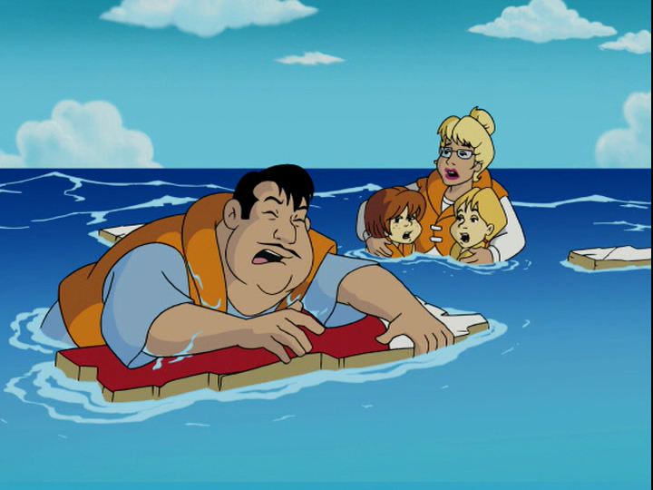 What's New Scooby-Doo: She sees a Sea Monster by the Sea