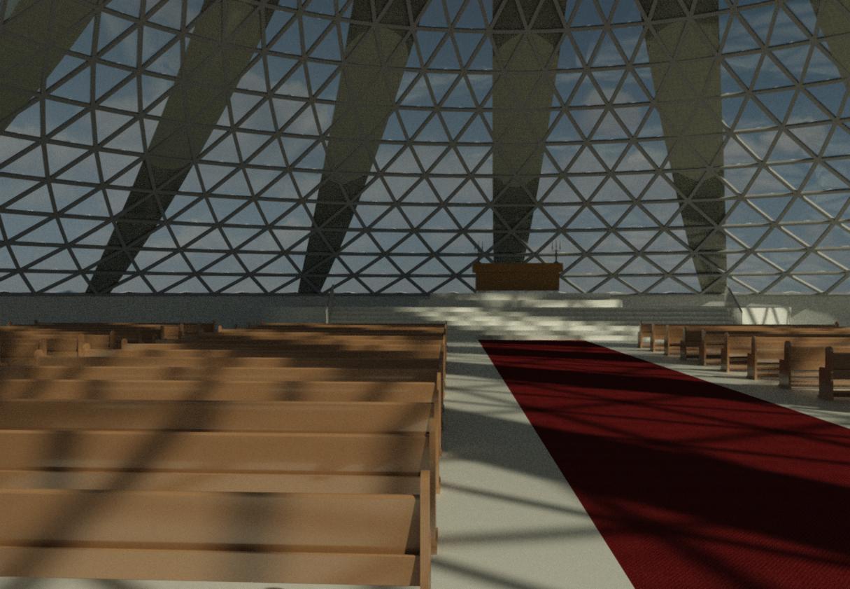 Revit Modeling of the Cathedral of Brasilia