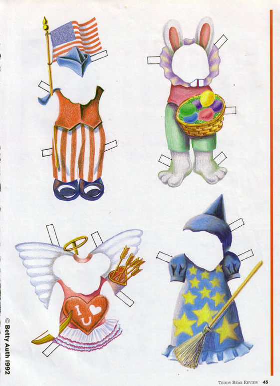 inkspired musings: Multi season free paperdolls