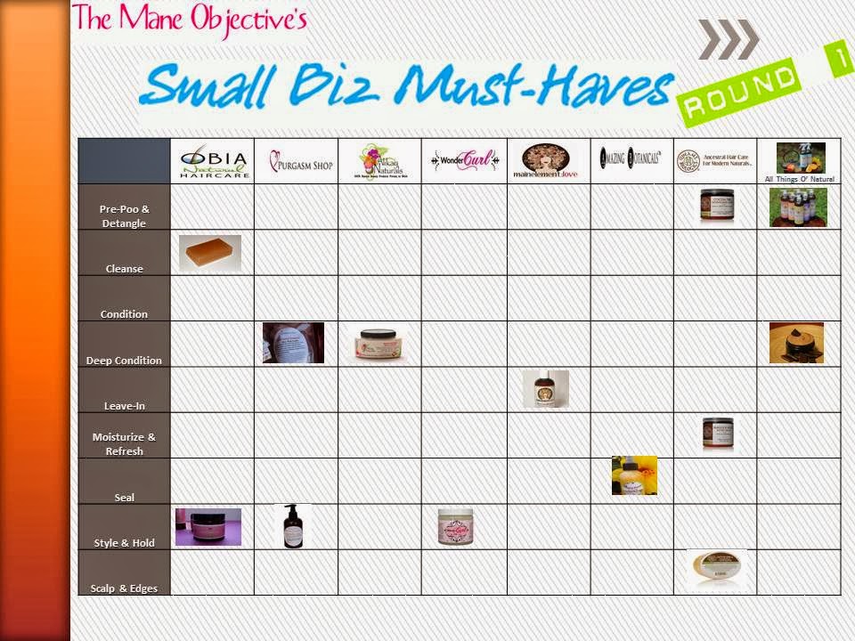Round 1: Small Business Must-Haves | The Mane Objective
