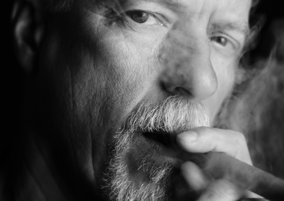 The 365 Project: #15 of 365:Self-portrait, smoking 07