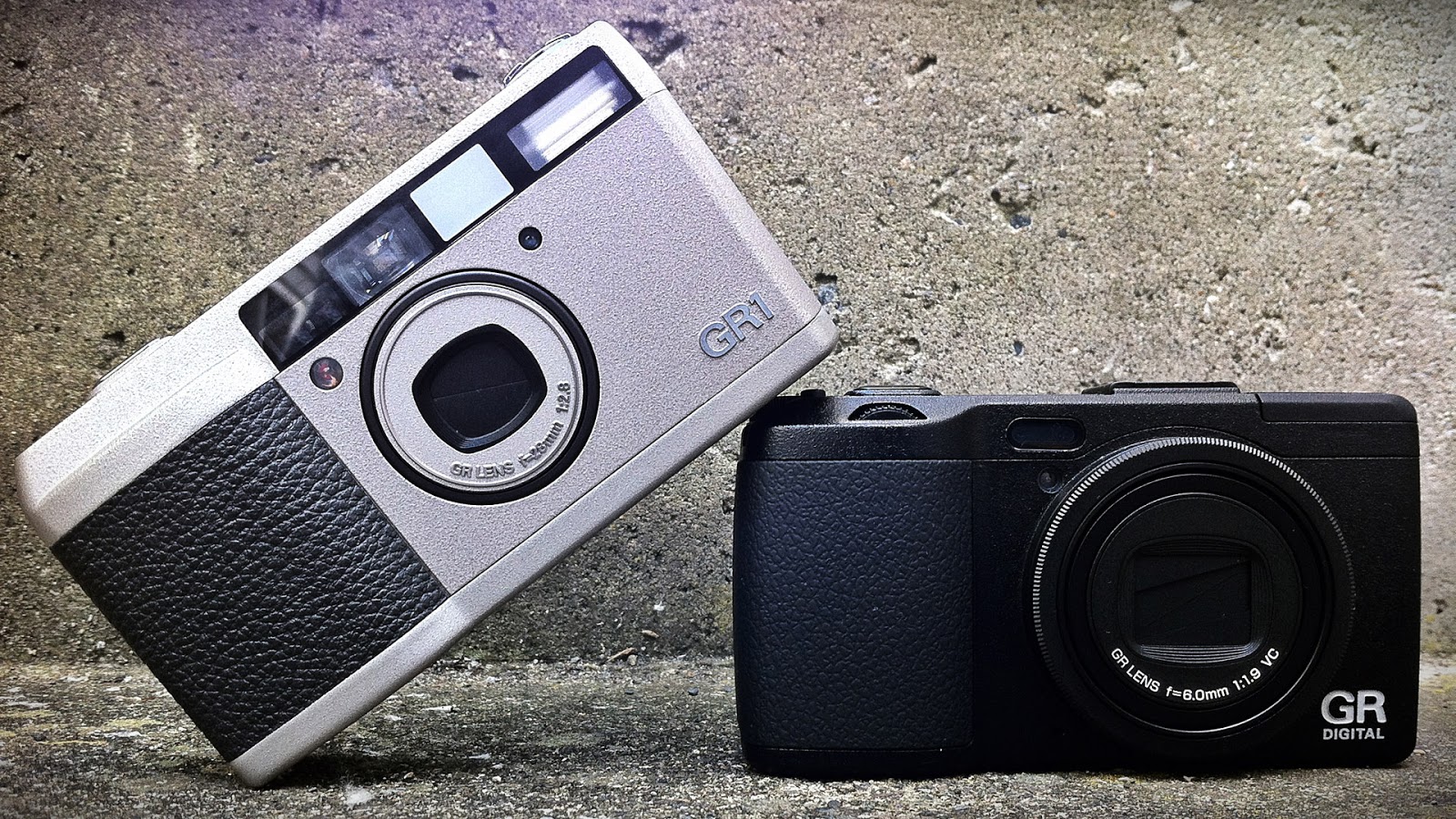 bigheadtaco.com: Preview: Ricoh GR-1 vs GR-Digital IV