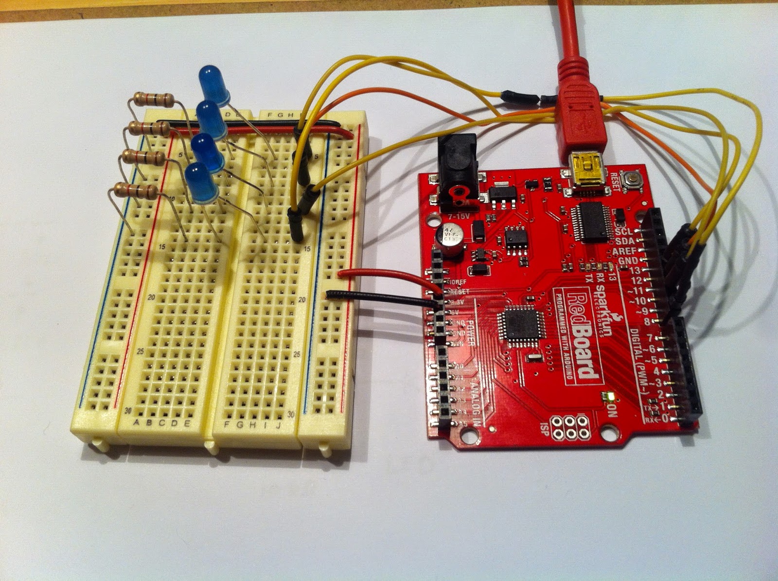 Fellowship of the Arduino: Arduino Lab 2