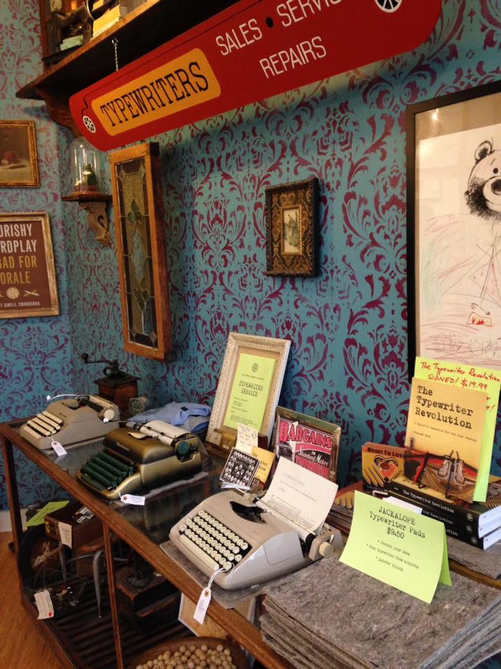 How to start a typewriter repair business/ /THE TYPEWRITER REVOLUTION