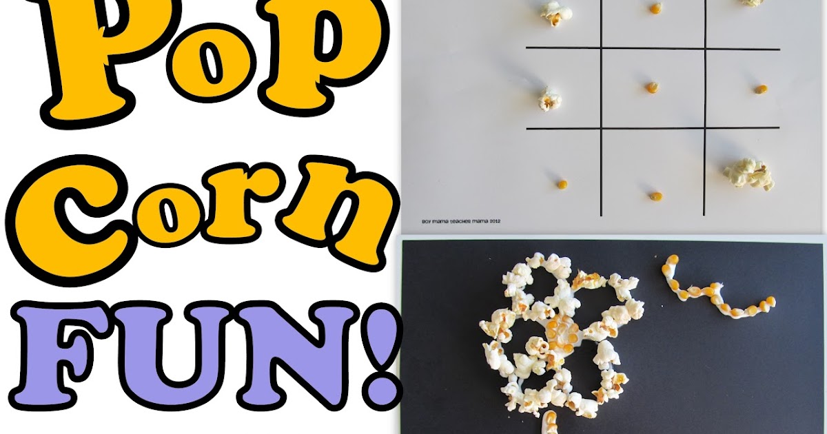 Learn with Play at Home: Popcorn Fun! Activities, ideas and more.