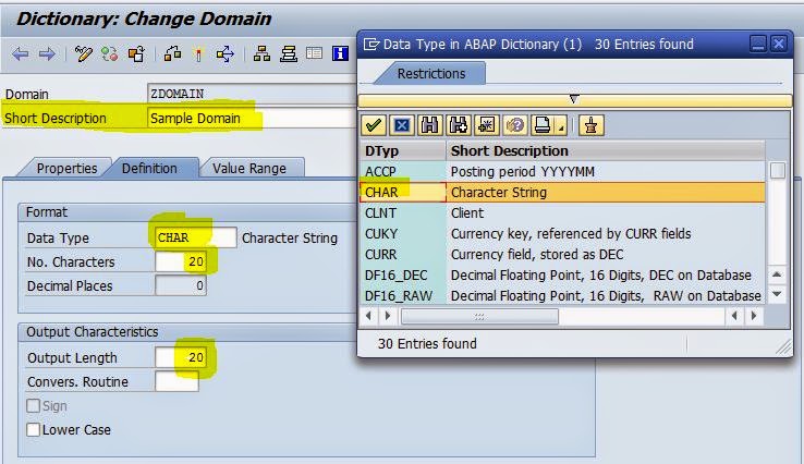 Learn SAP-ABAP online for Free.........: Create Entries to a Table