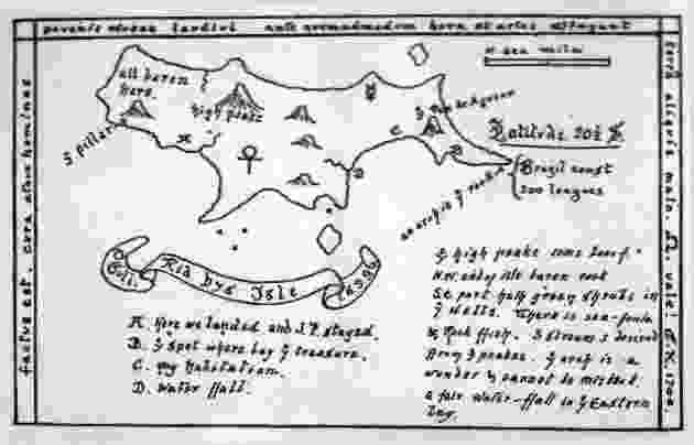 Colaborando com a História: Mapas do tesouro da Ilha de trindade
