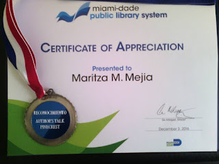 Maritza Martínez Mejía, AWA: Author's Talk Book Show @ Pinecrest Library