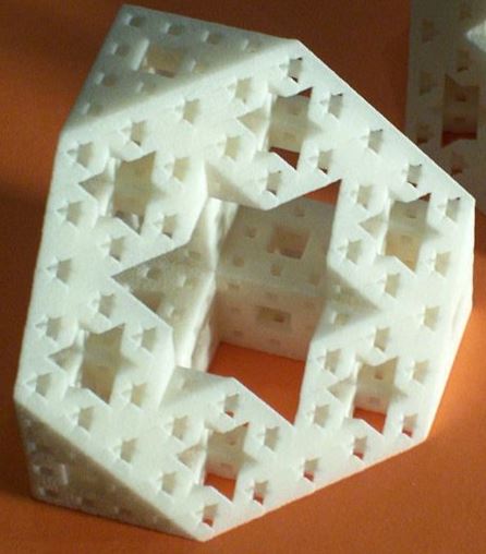 Zeta 137: 11. Section of a Menger sponge