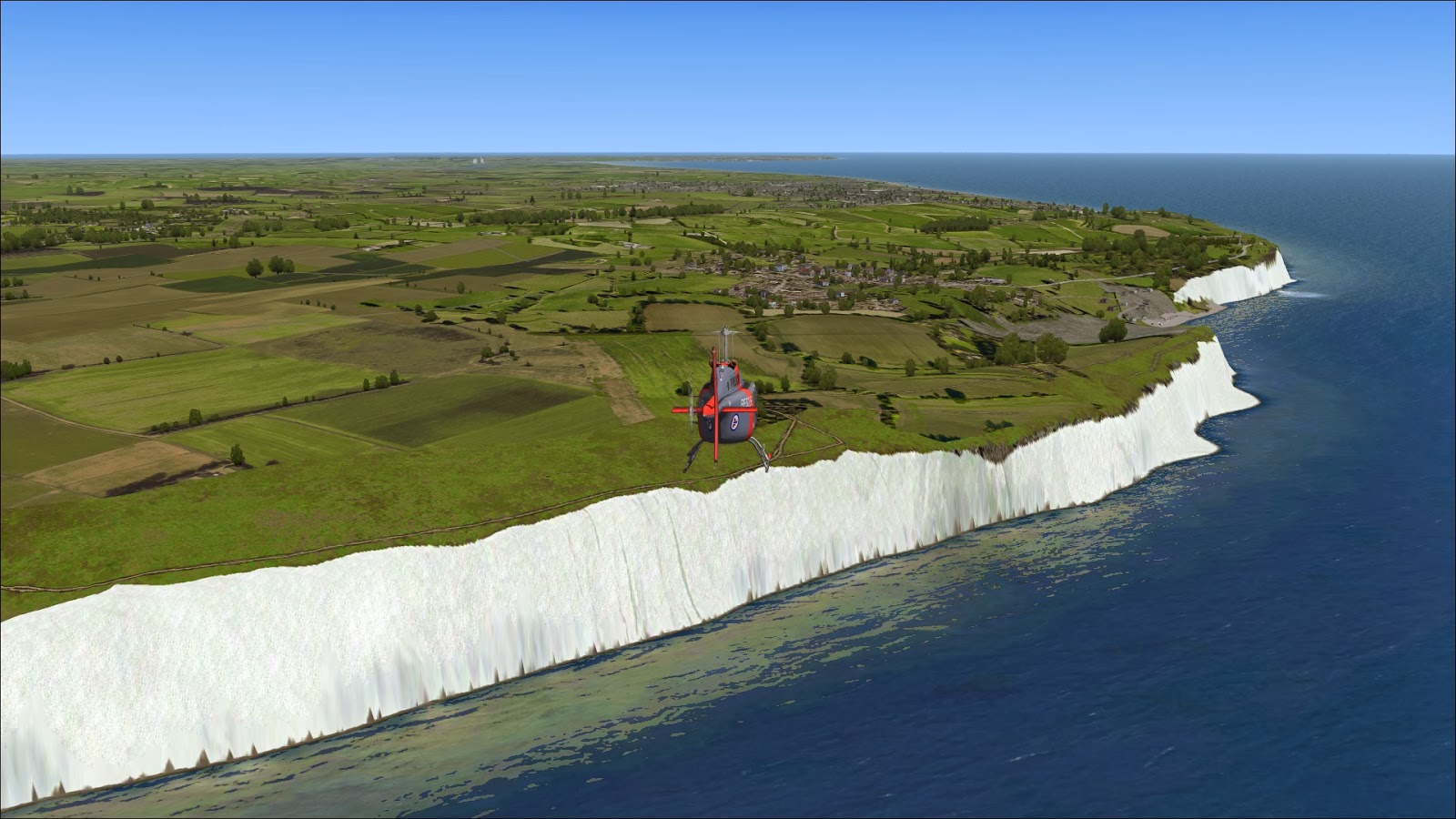 News: Scène des falaises blanches de Douvres - White cliffs of Dover ...