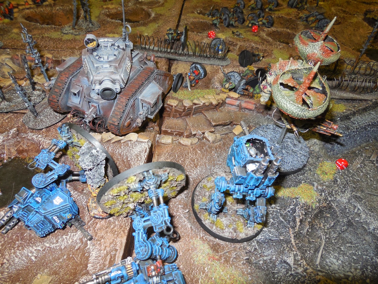 Fawcett Avenue Conscripts: Trench Warfare - 40K Style!