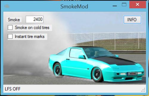 Live For Speed Mods: Smoke Mod