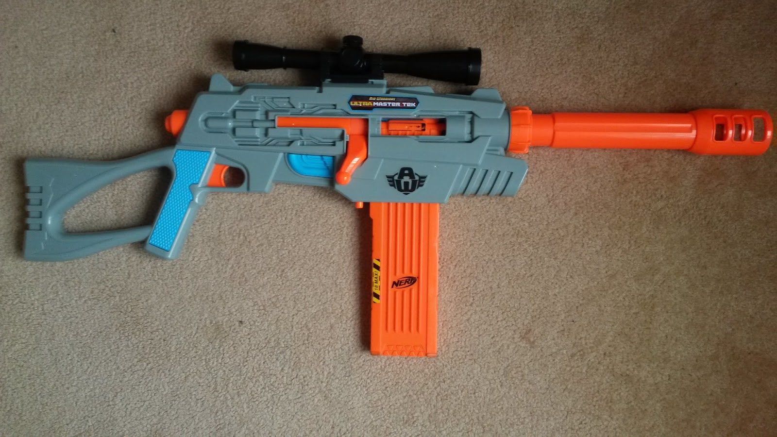 Outback Nerf: Review: Buzz Bee Ultra Master Tek/Snipe (15m Aus) + Internals