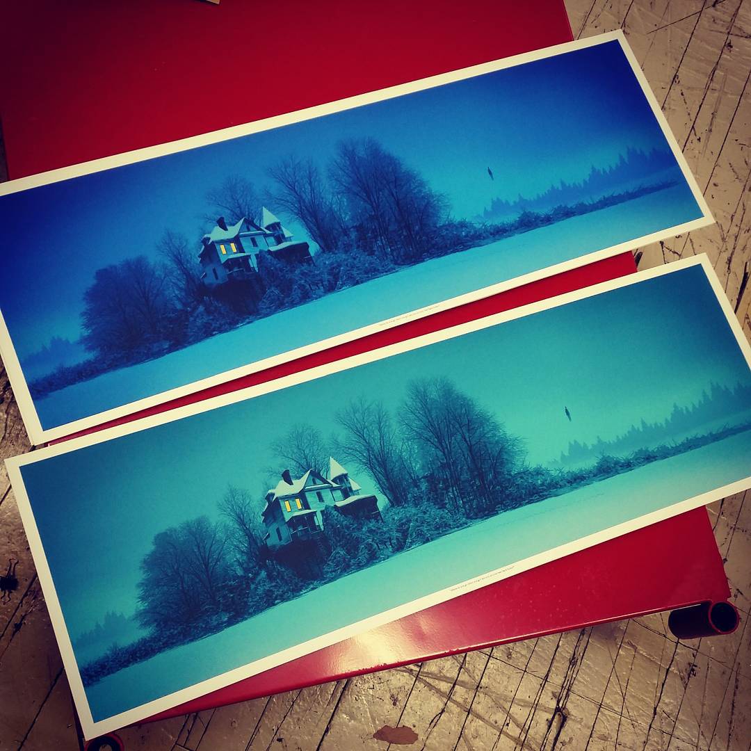 INSIDE THE ROCK POSTER FRAME BLOG: Daniel Danger where do you go when ...