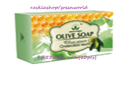 olive soap(sabun herbal greenworld dari cina) | zaskiashop