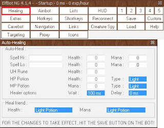 BOTS DE TiBiA: Elfbot NG 8.60