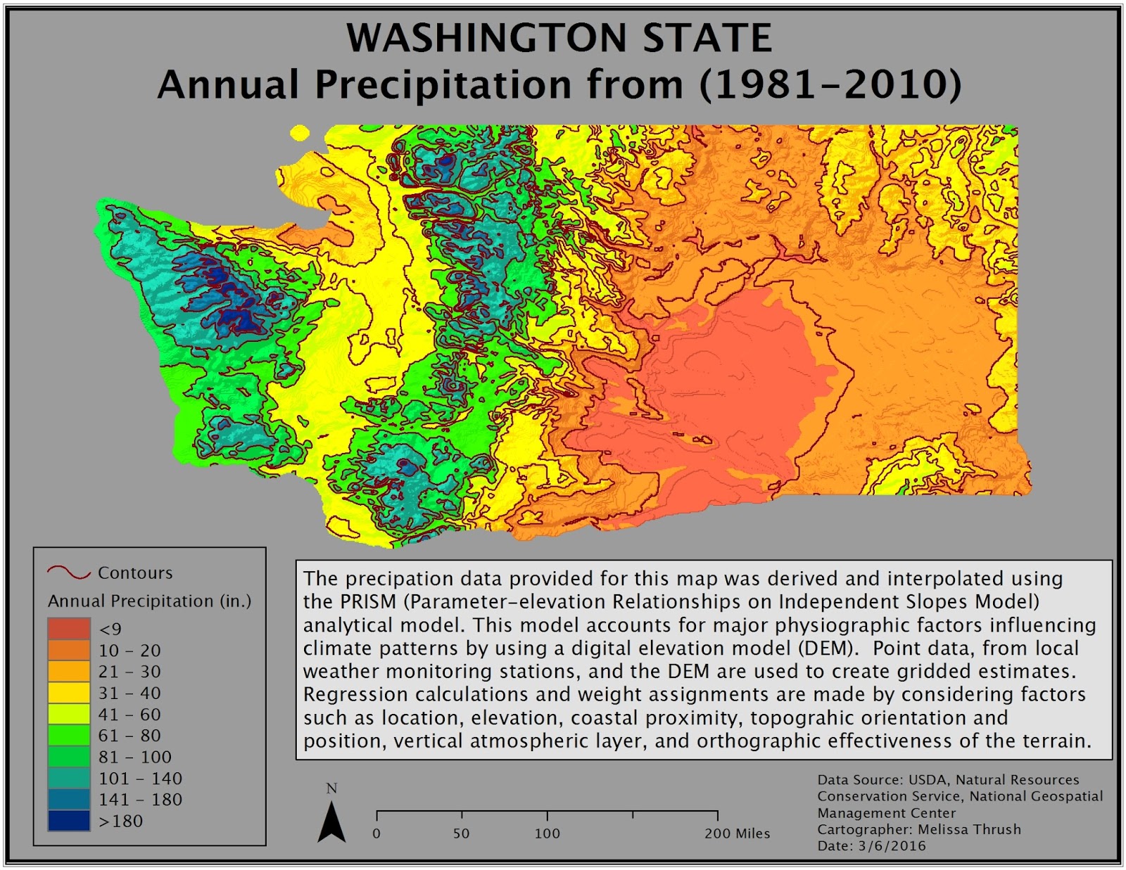 Melissa Thrush's UWF GIS Online Blog: GIS3015 - Module 8 - Isarithmic ...