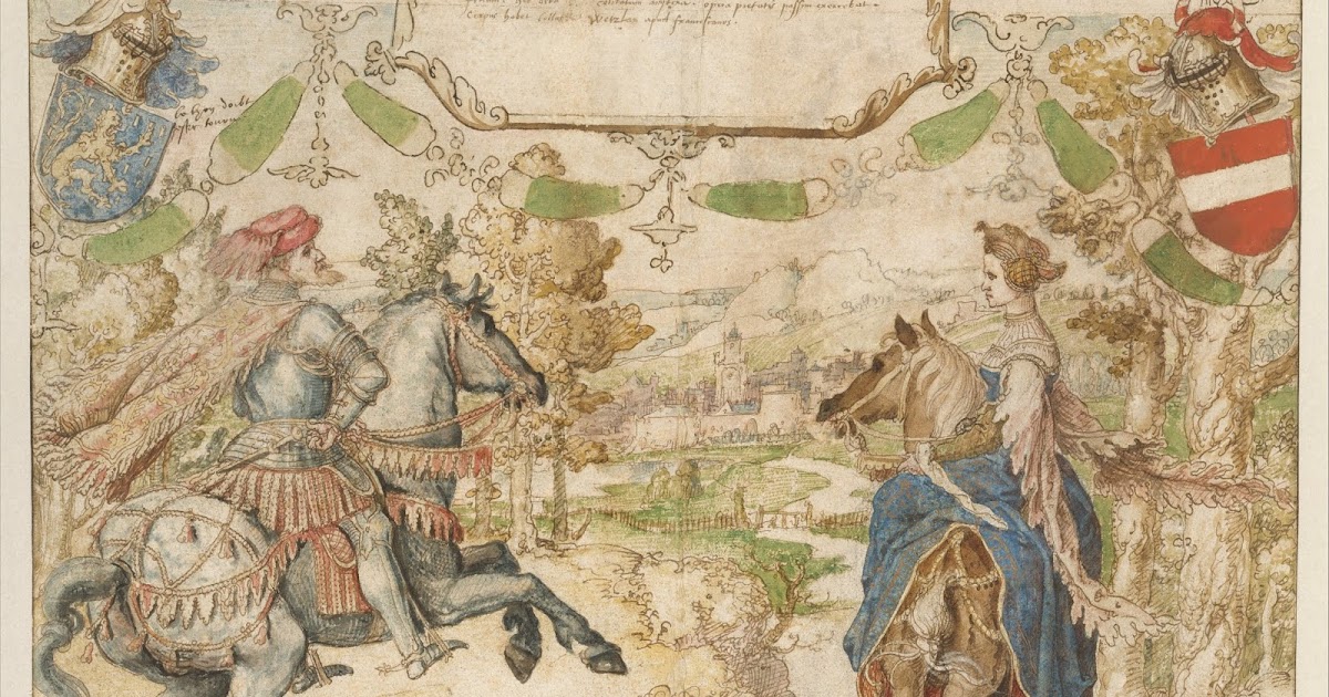 Bernard van Orley: Count Otto II of Nassau and his Wife Adelheid van ...