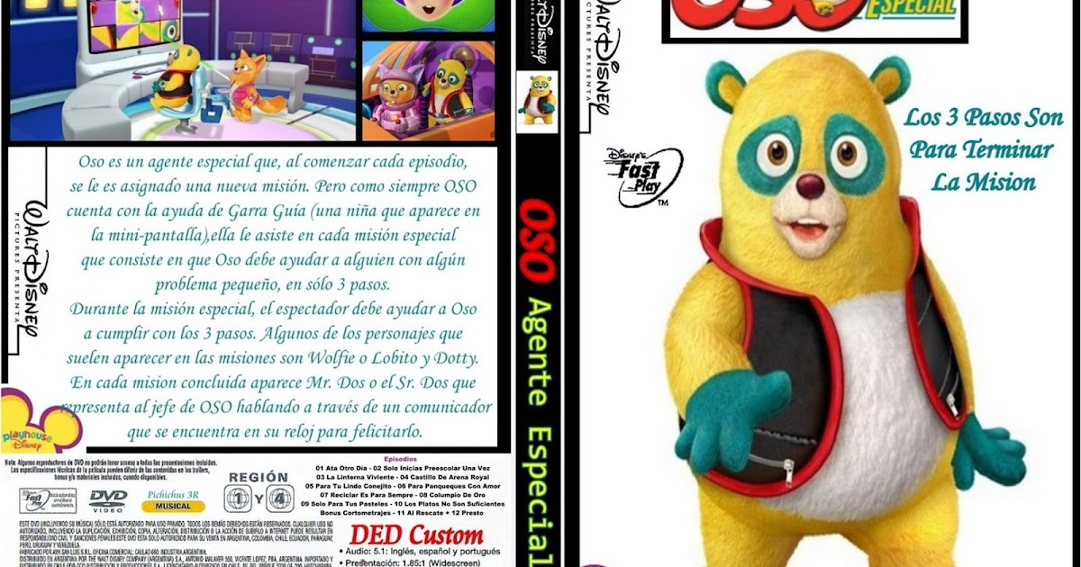DVD - PS2 - SERIES - PROGRAMAS: Oso Agente Especial - Special Agent Oso ...