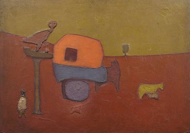 los mostros del centro: Manuel Reyna - Pintor