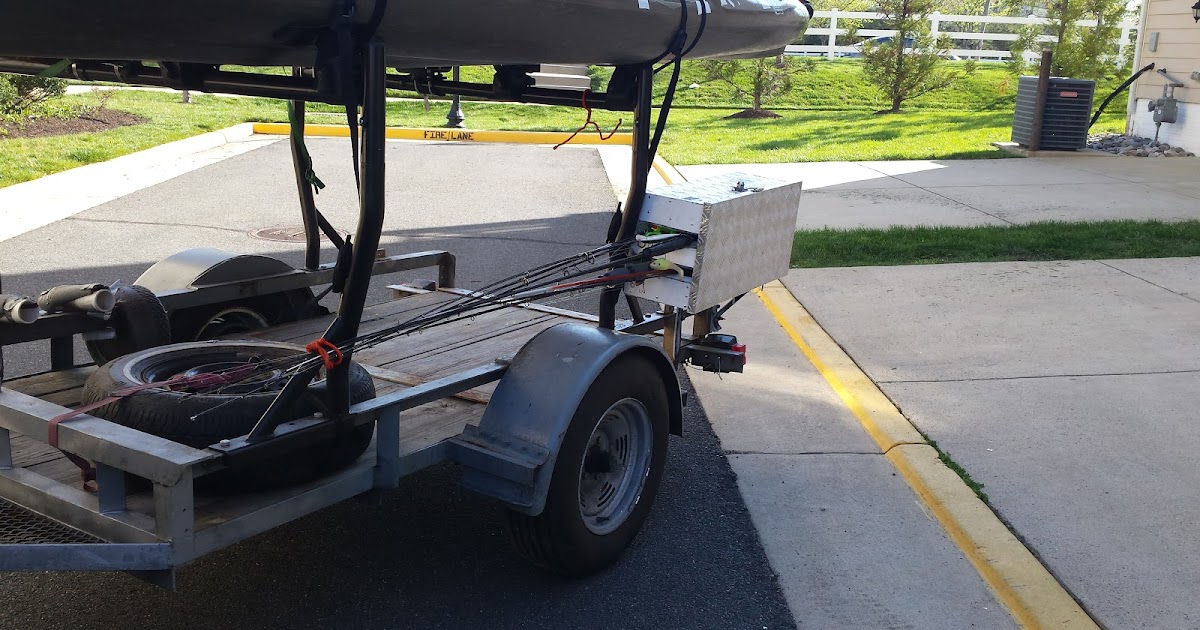 FishxScale: Diy Locking Rod Transport for a Kayak Trailer or Roof Rack