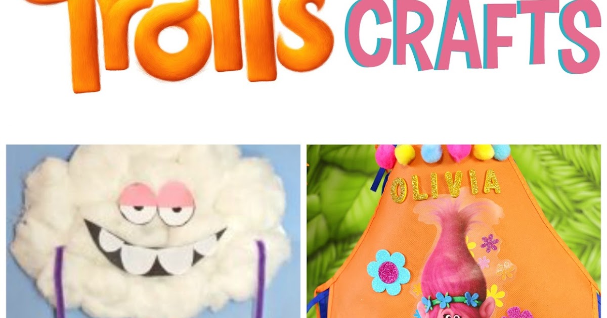 Musings of an Average Mom: Free Trolls Crafts