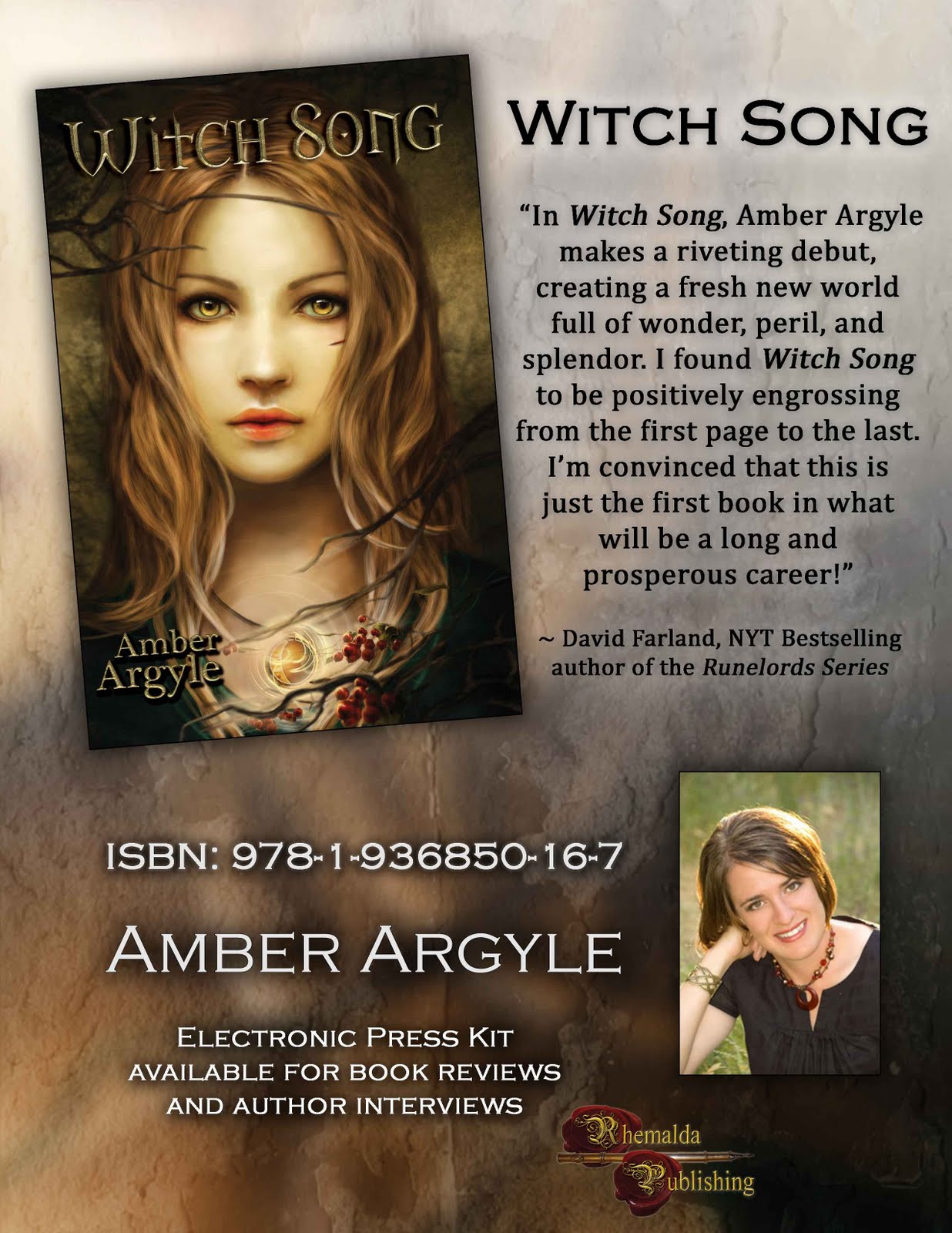 ARC Giveaway of Tris and Izzie and Witch Song | Amber Argyle