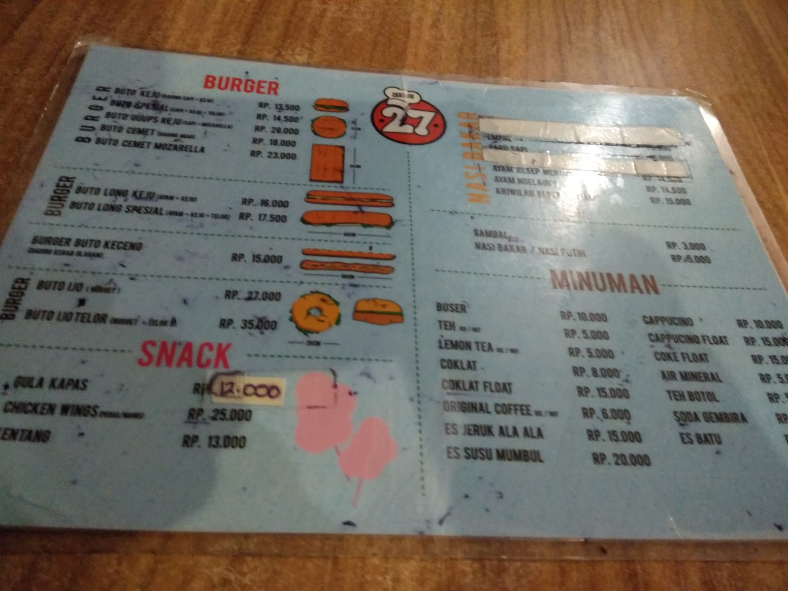 Kedai 27 : Burger Buto - Coffee in the morning