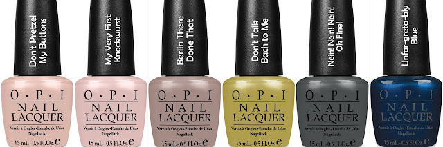NEW::: OPI Launches the Germany Collection for Fall/Winter 2012 ...