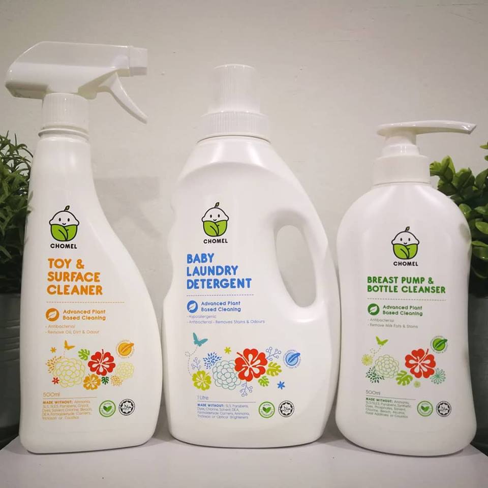 Produk Bayi CHOMEL Selamat, Semulajadi & Efektif Untuk Si Kecil