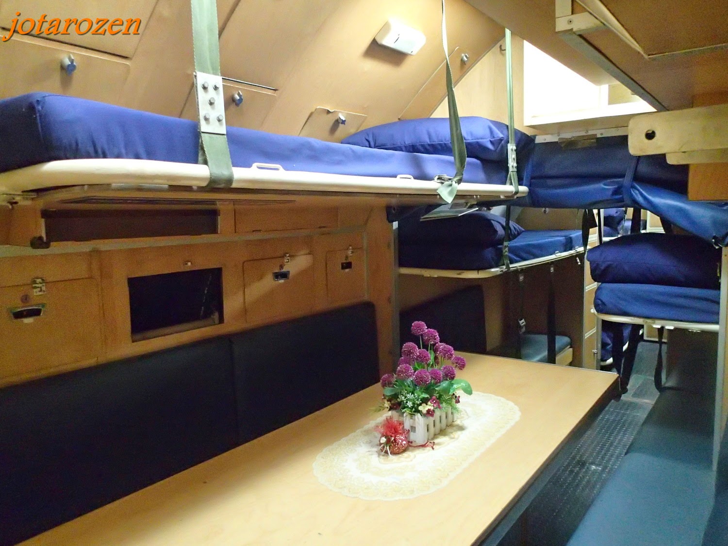 Newer Submarine Sleeping Quarters