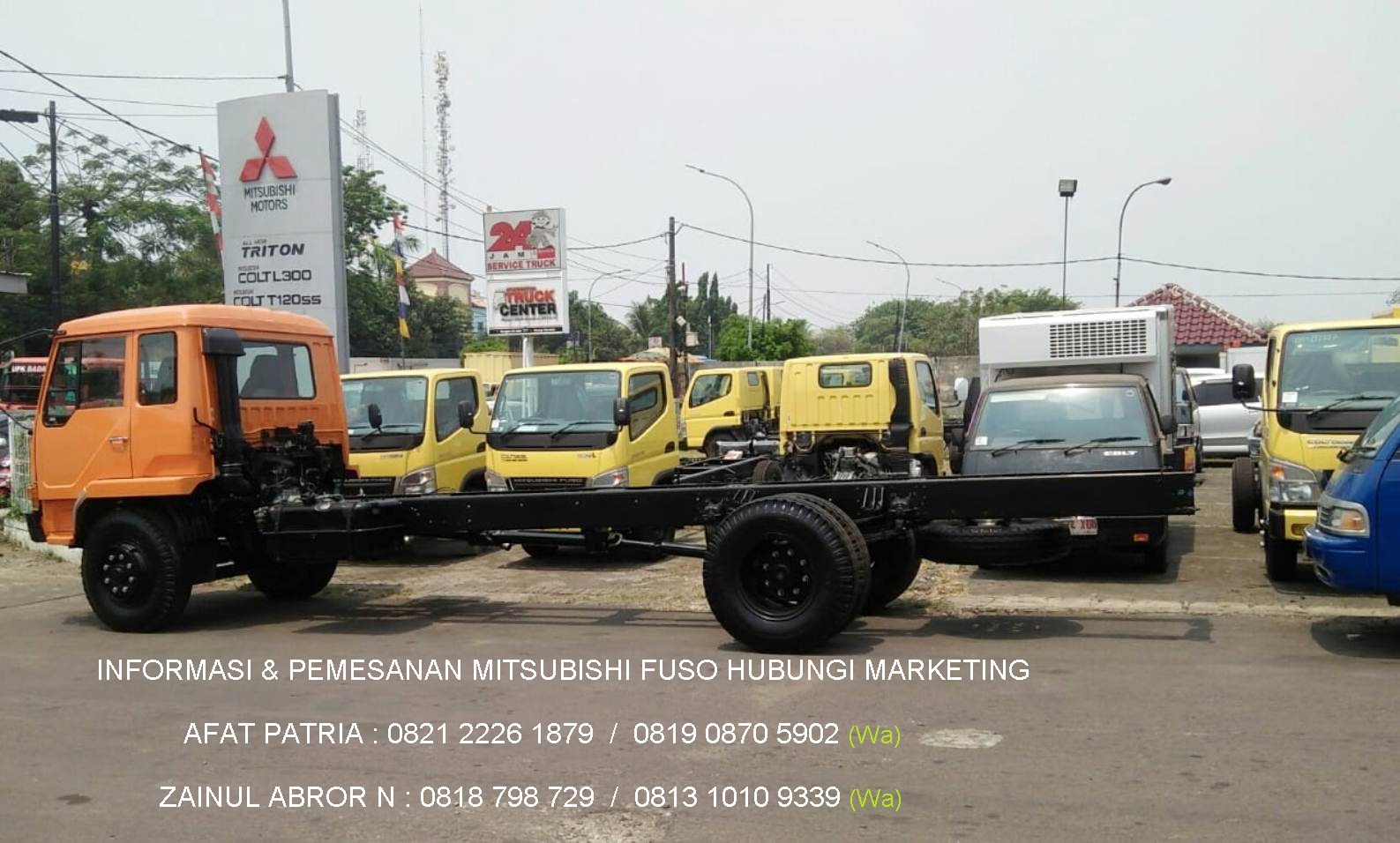 Dealer Mitsubishi Niaga Dki Jakarta : Mitsubishi Fuso Hl Long chasis ...