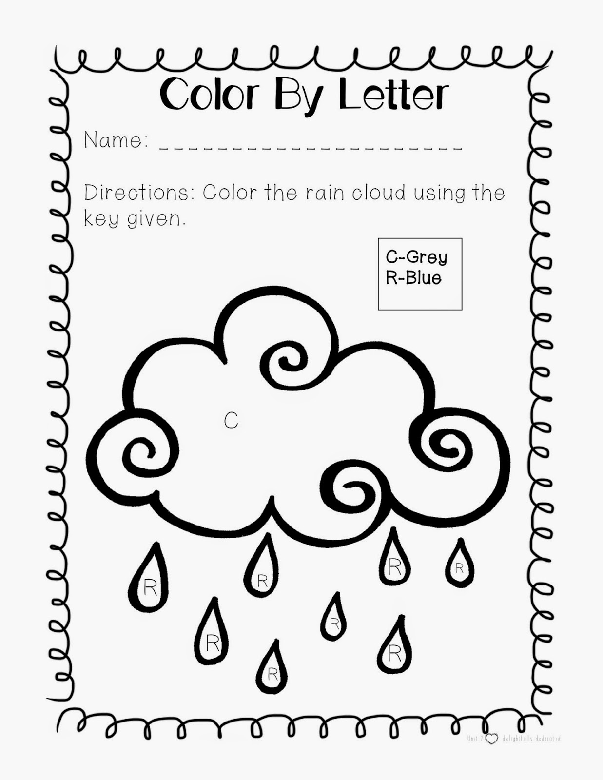 Unit 2: Weather, Themed Special Ed/Early Elementary Activities ...