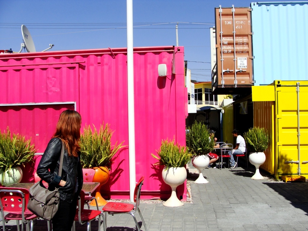 paradis express: Container City Cholula