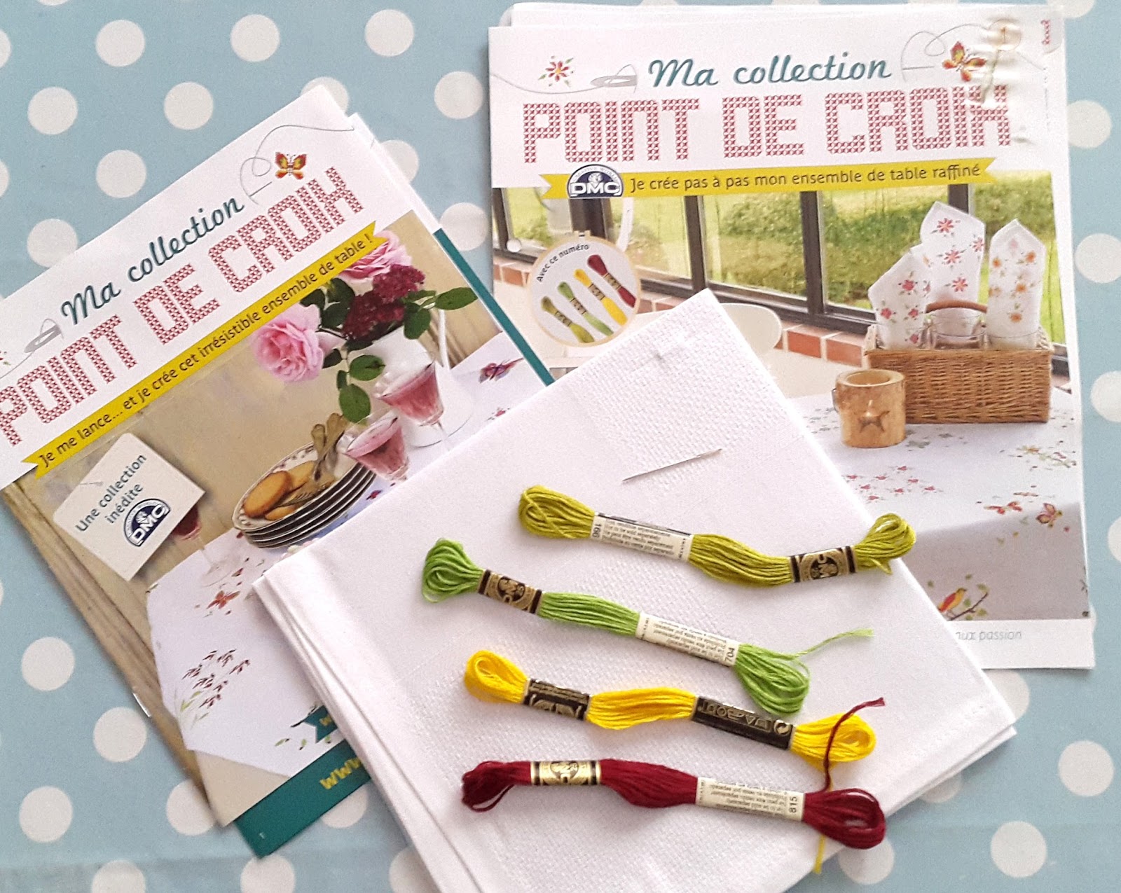 La souris aux petits doigts: Un peu de point de croix (Concours DMC)