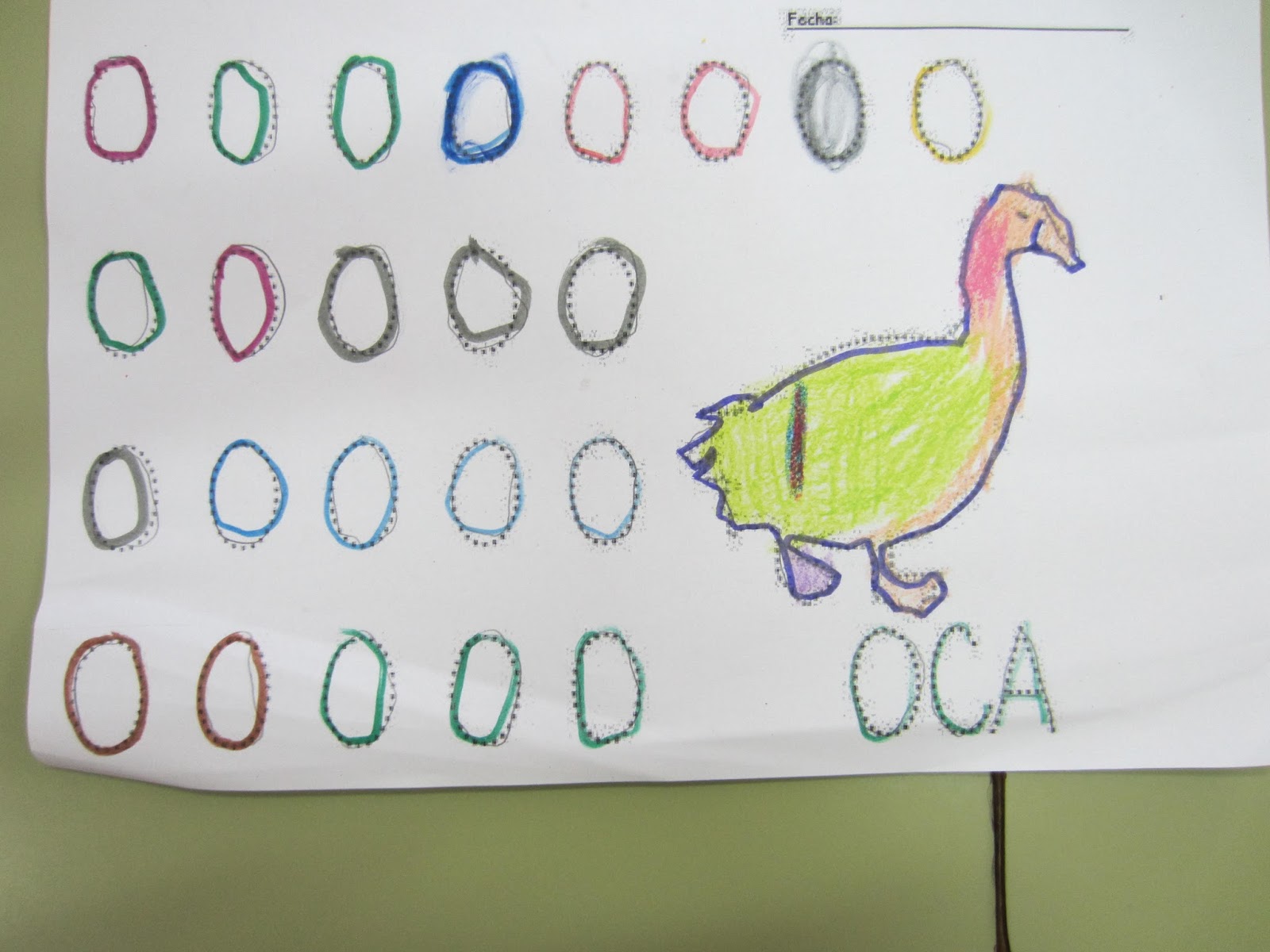 BLOG DE PATRI, educación infantil: LETRA O