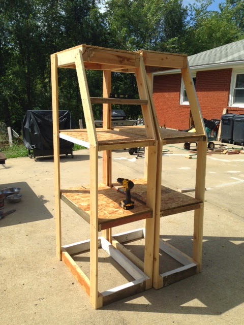 Shed-Cabin Project: Loft-Ladder