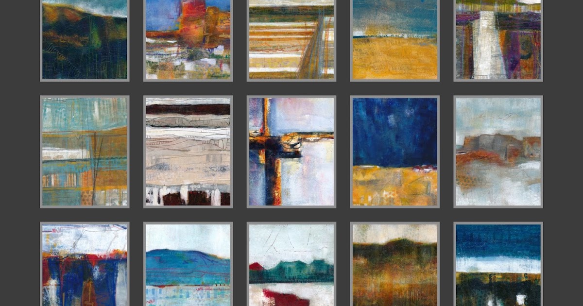 Janet Bradish Studios: Thirty Paintings in 30 Days - Collage