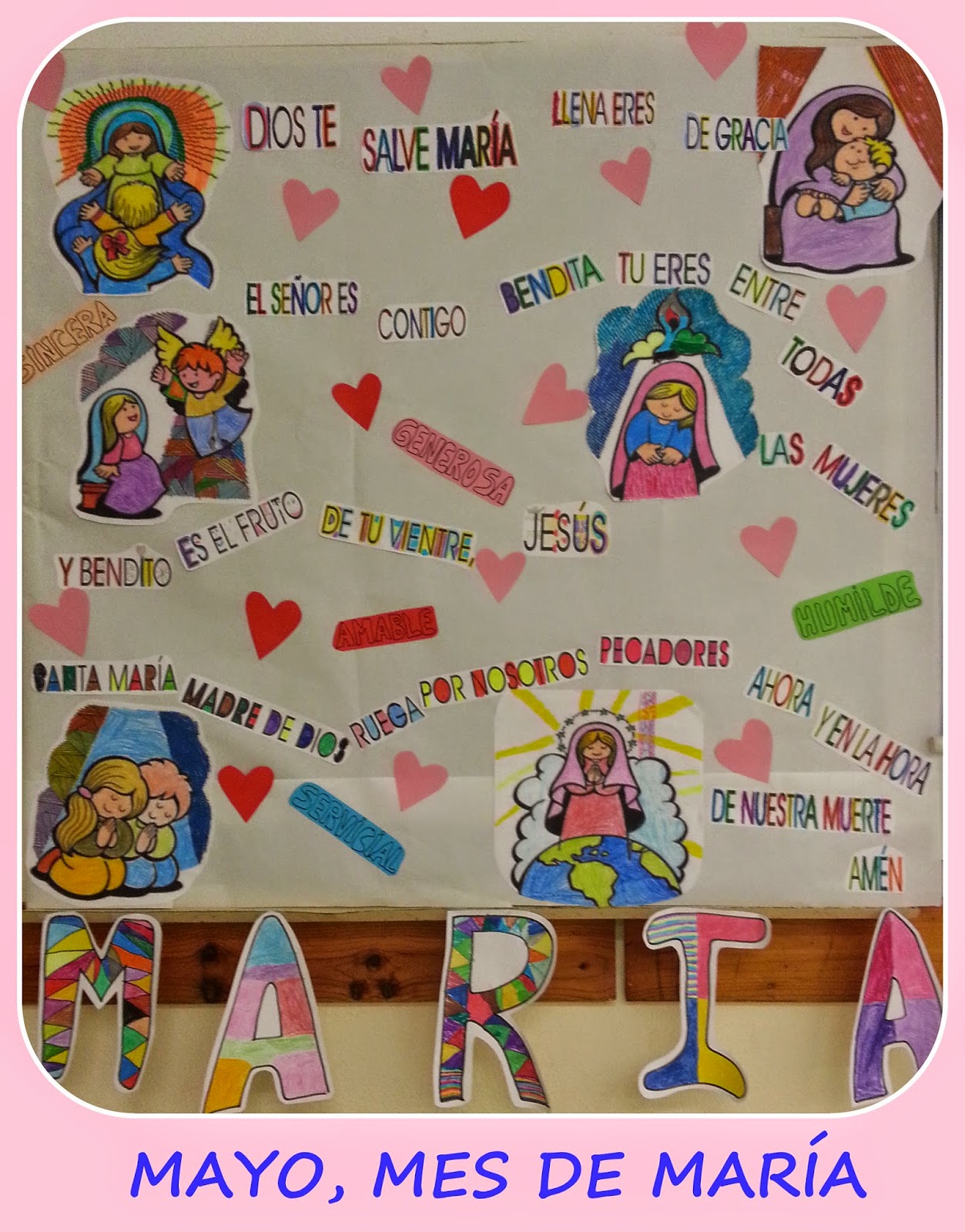 ReliarasClub: Nuestro mural para María