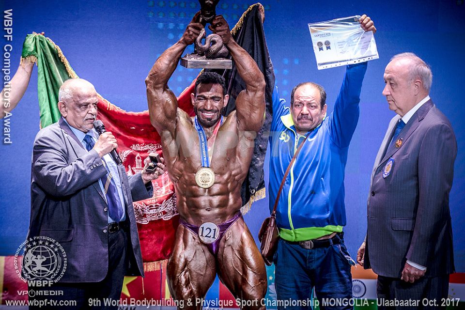 Ahmad Yasin Qaderi - the Lion of Afghanistan | World Wide BodyBuilders