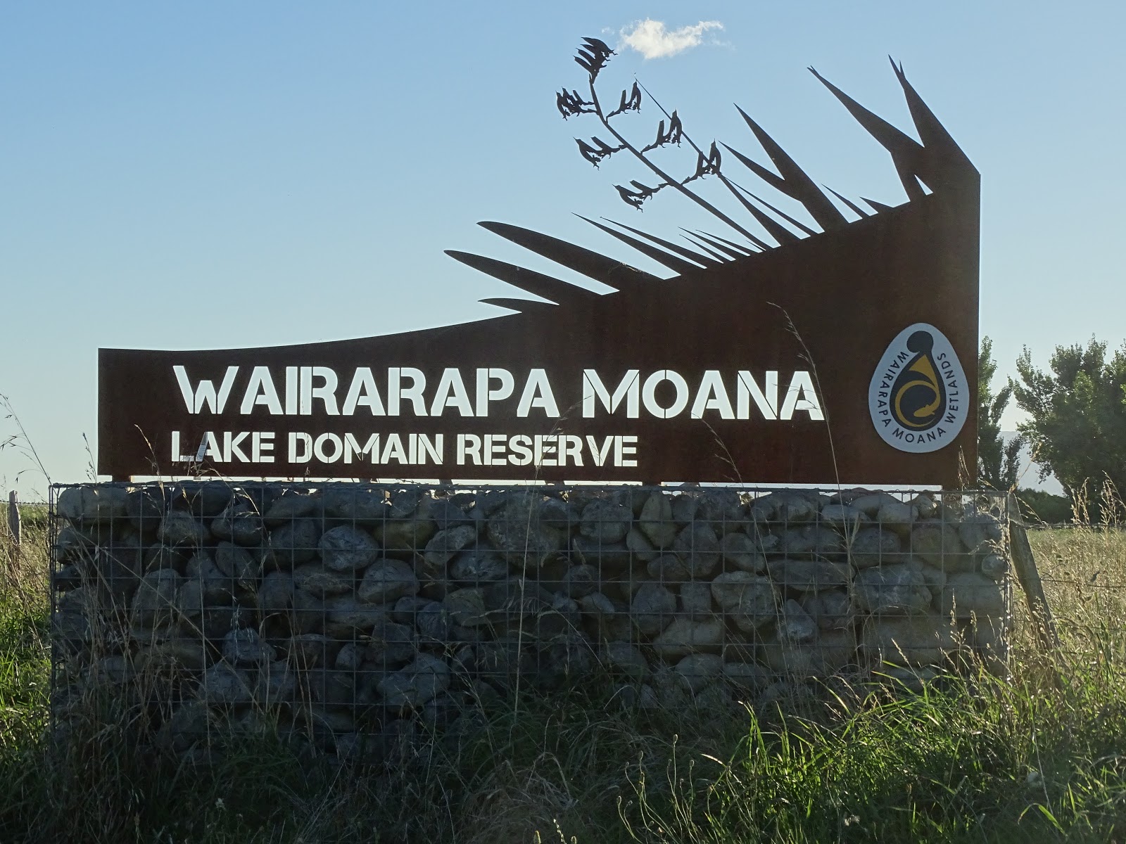 over the hill: Lake Domain Reserve, Lake Wairarapa