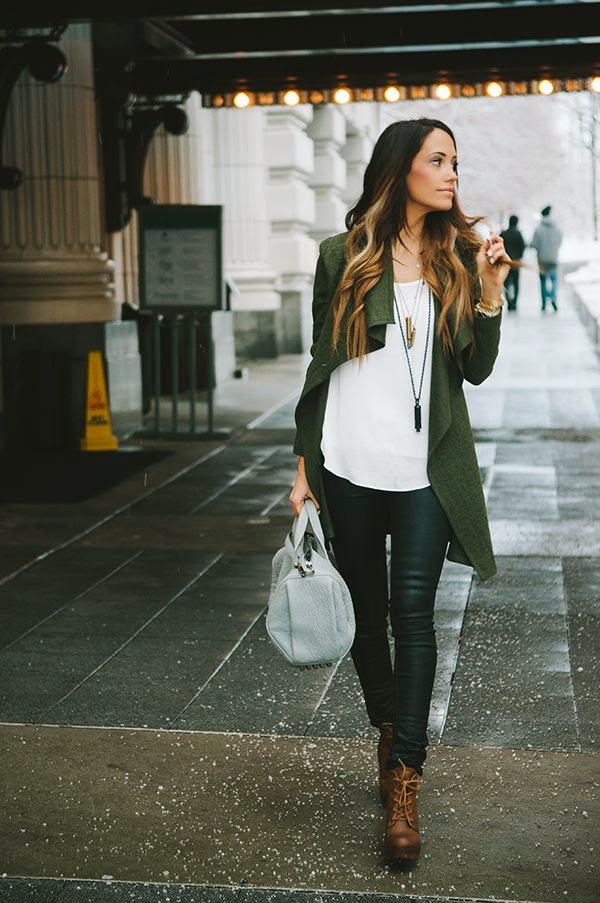 Casual Green Street Style | At Fashion Forte