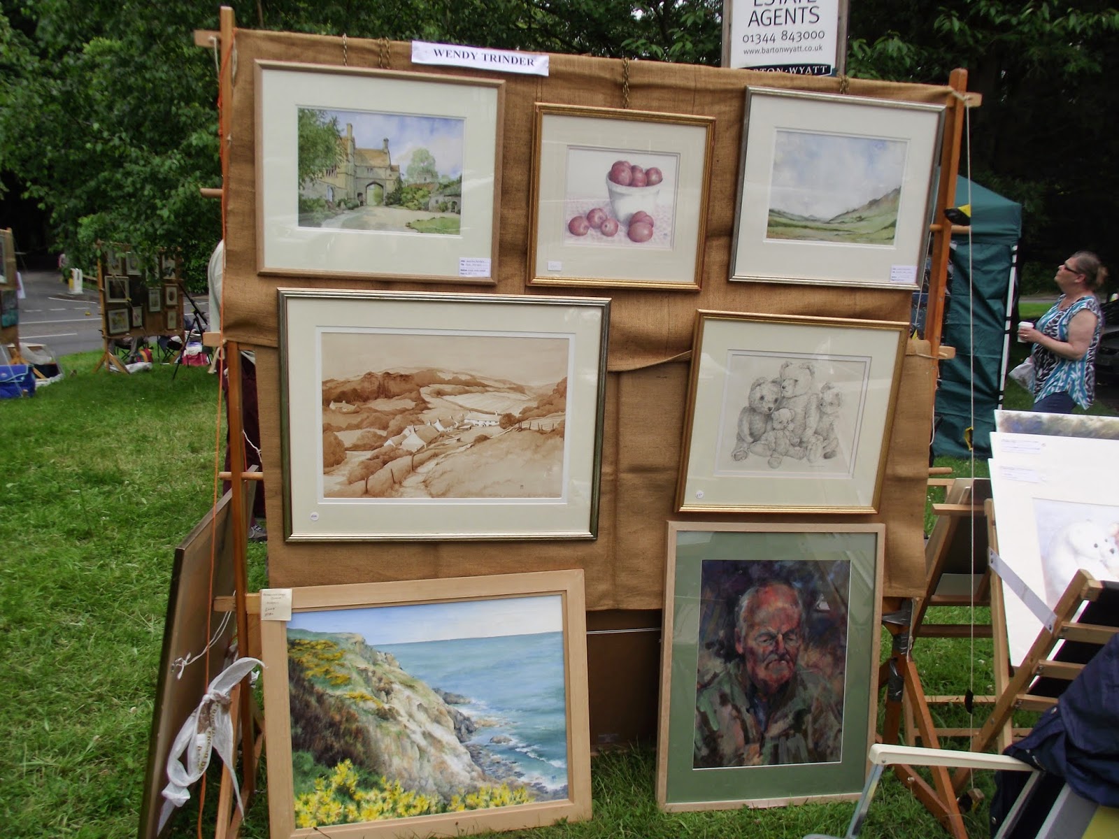 Virginia Water Art Society Diary: Paintings By Wendy Trinder Summer ...