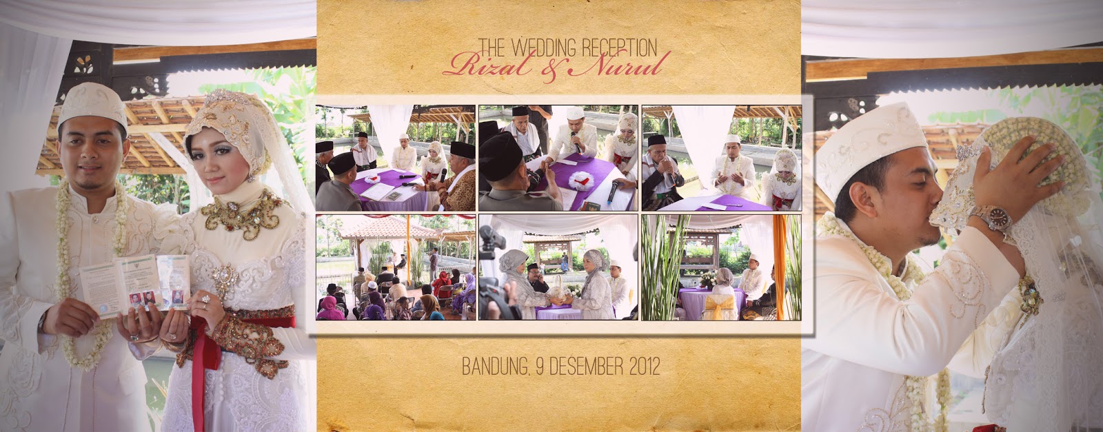 D&S - Wedding Photography: Foto Kolase Wedding Rizal & Nurul