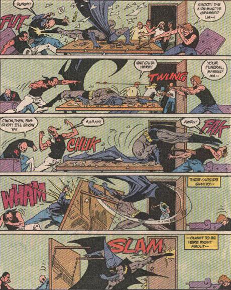 Gotham Alleys: Batman's Physique